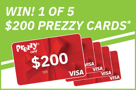 WIN 1 of 5 $200 Prezzy Cards! Just take our quick and easy survey - The ...