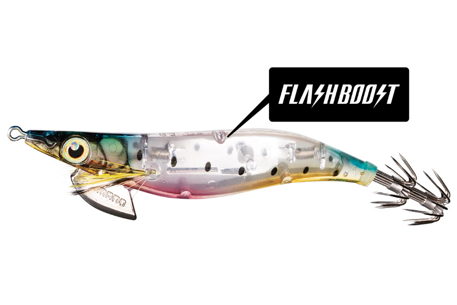 Shimano Clinch Flashboost Squid jigs - The Fishing Website