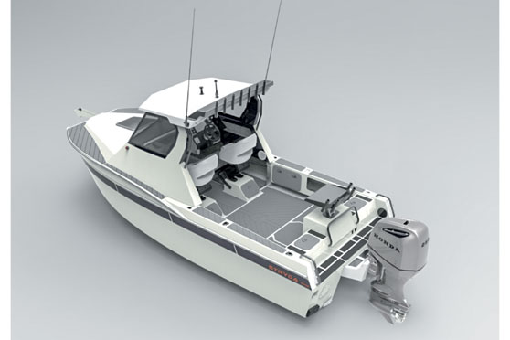 Versatile Stryda catamaran hull - The Fishing Website