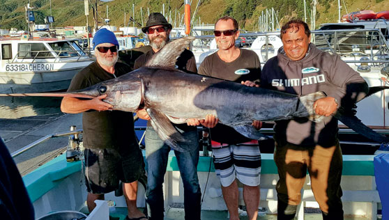 Broadbill swordfish for Cook Strait - The Fishing Website