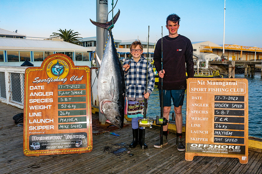 Southern Bluefin Tuna - Waihau Bay - The Fishing Website
