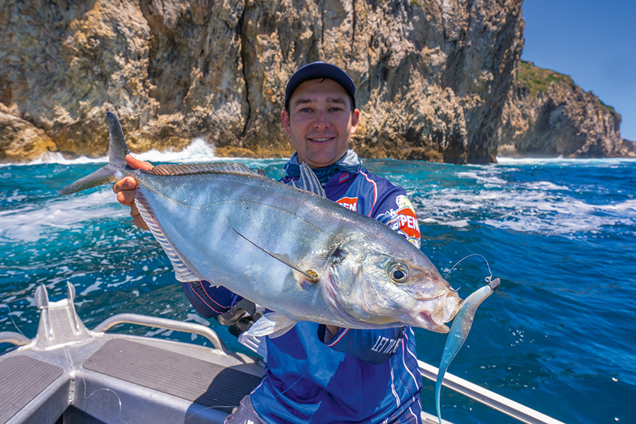 Catching Trevally in the Hauraki Gulf - The Fishing Website