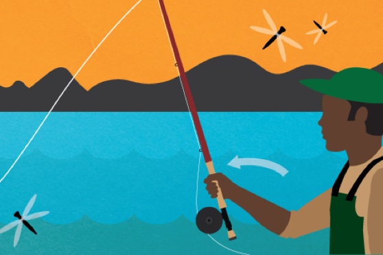 Fly Casting - Basic Techniques - The Fishing Website