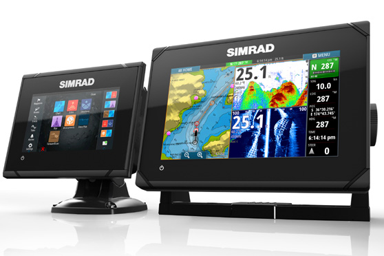 New SIMRAD GO5 & GO7 XSE Chartplotters Navigation Displays - The ...