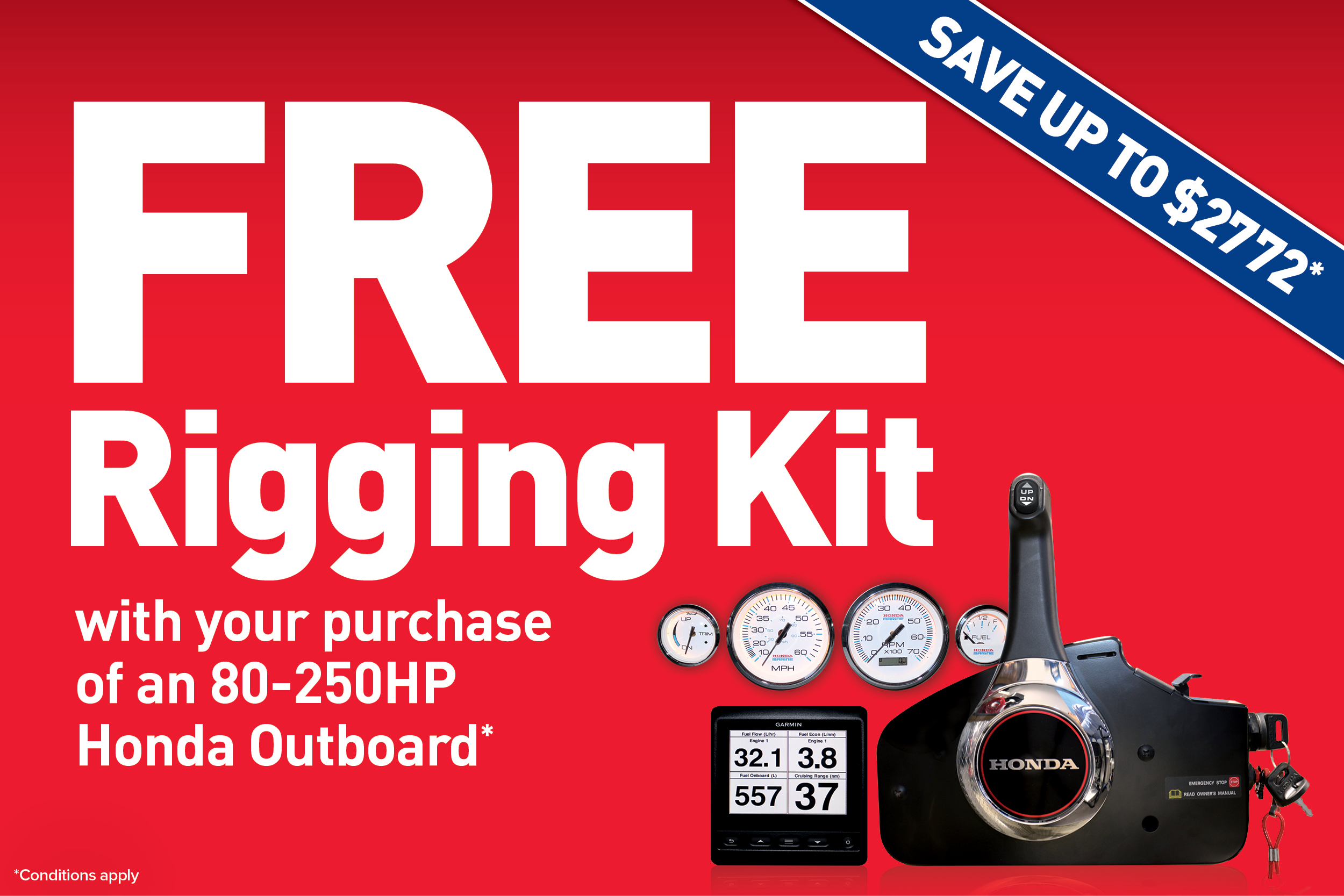 Free Rigging Kit from Honda Marine - The Fishing Website