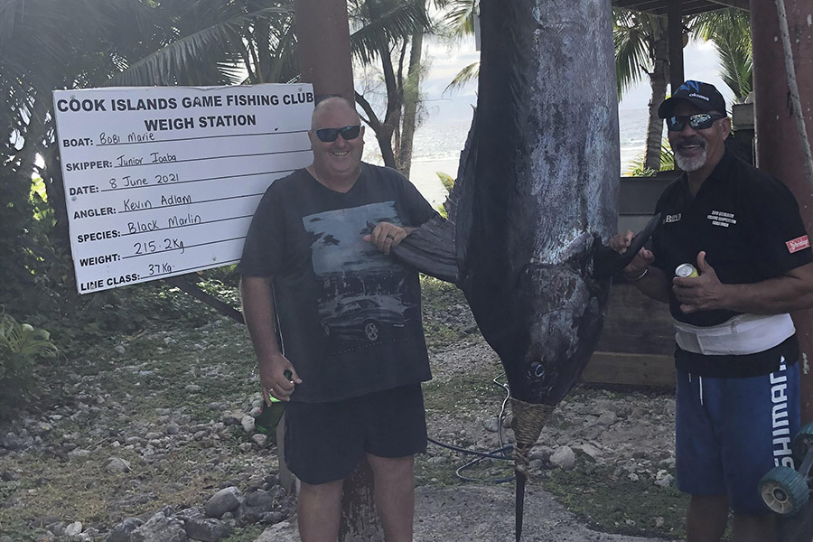 Cook Islands Fishing Report - July 2021 - The Fishing Website