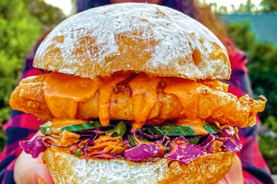 Beer Battered Fish Burgers - The Fishing Website