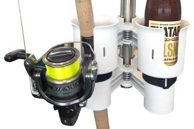 Robo Cup - Drink and Rod Holder - The Fishing Website