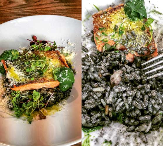 Squid Ink Risotto - The Fishing Website