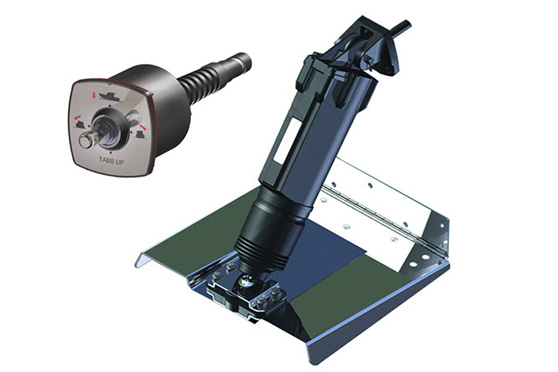 Joystick controls new Ultraflex trim tabs - The Fishing Website
