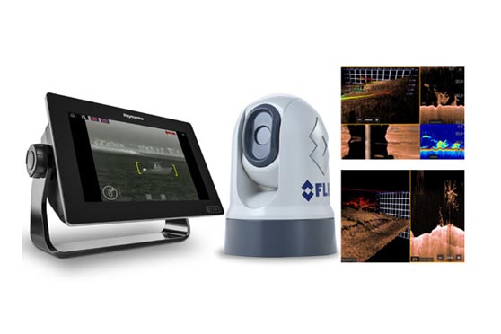 Raymarine AXIOM and FLIR M100 M200 Thermal Cameras - The Fishing Website