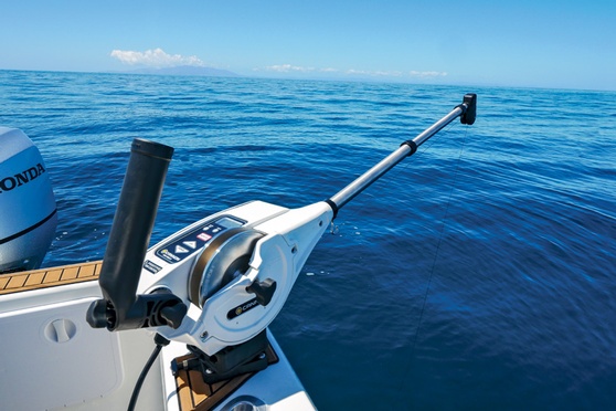 Using downriggers - The Fishing Website