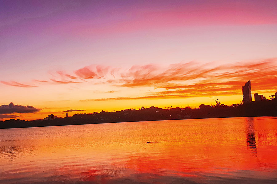 Fishing in Lake Pupuke - The Fishing Website