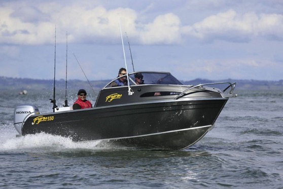 Fyran 550 - boat review - The Fishing Website